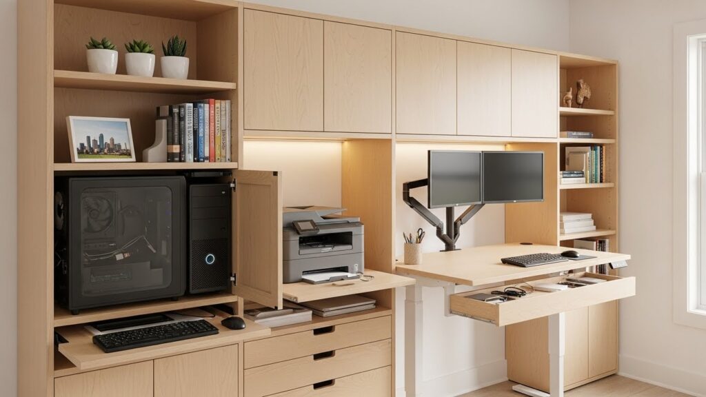 Custom Office Storage Ideas for Houston Remote Workers – Ace Kustoms ...